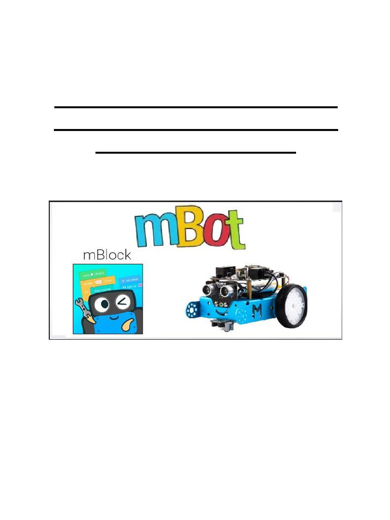 6 Utilizacion Del Robot MBot A Traves de Las Apps | PDF | Robot | Robótica