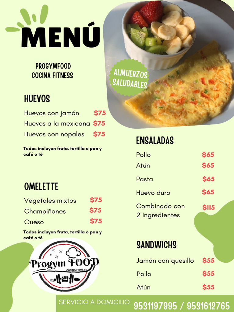 Copia Food Menu 2024 | PDF