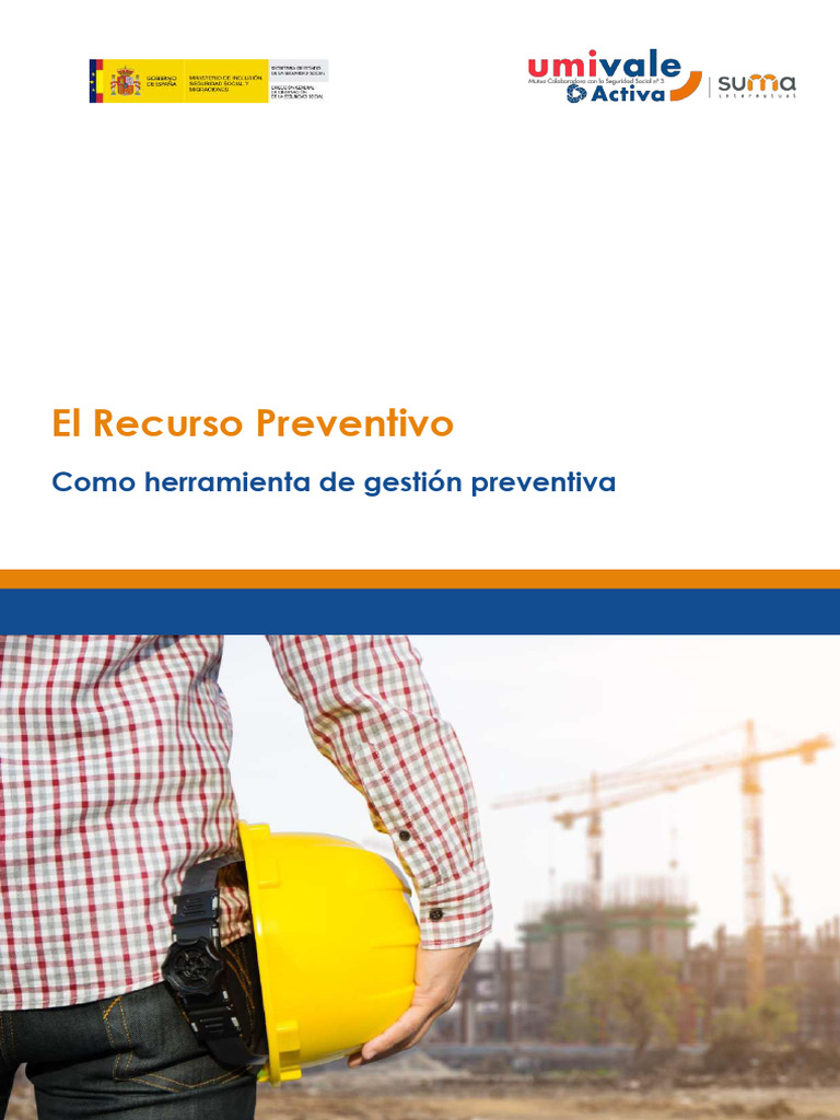 Gu A El Recurso Preventivo Como Herramienta de Gesti N Preventiva | PDF | Planificación | Business