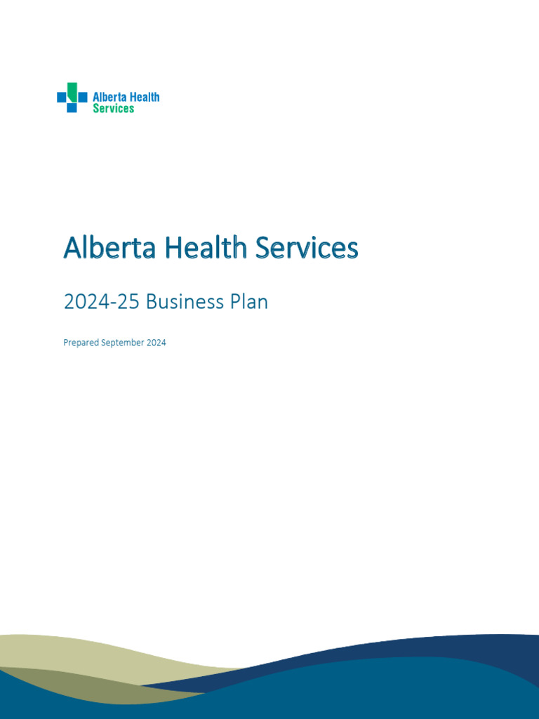 AHS 2024-25 Business Plan Overview | PDF | Emergency Department ...