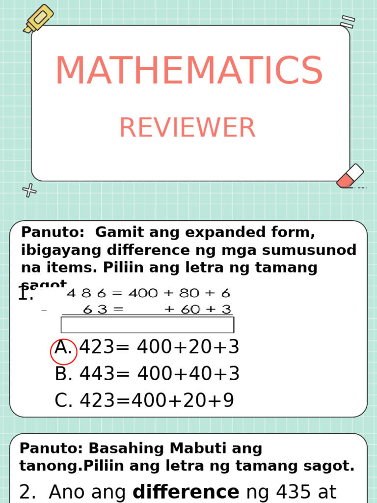 MATH Reviewer | PDF