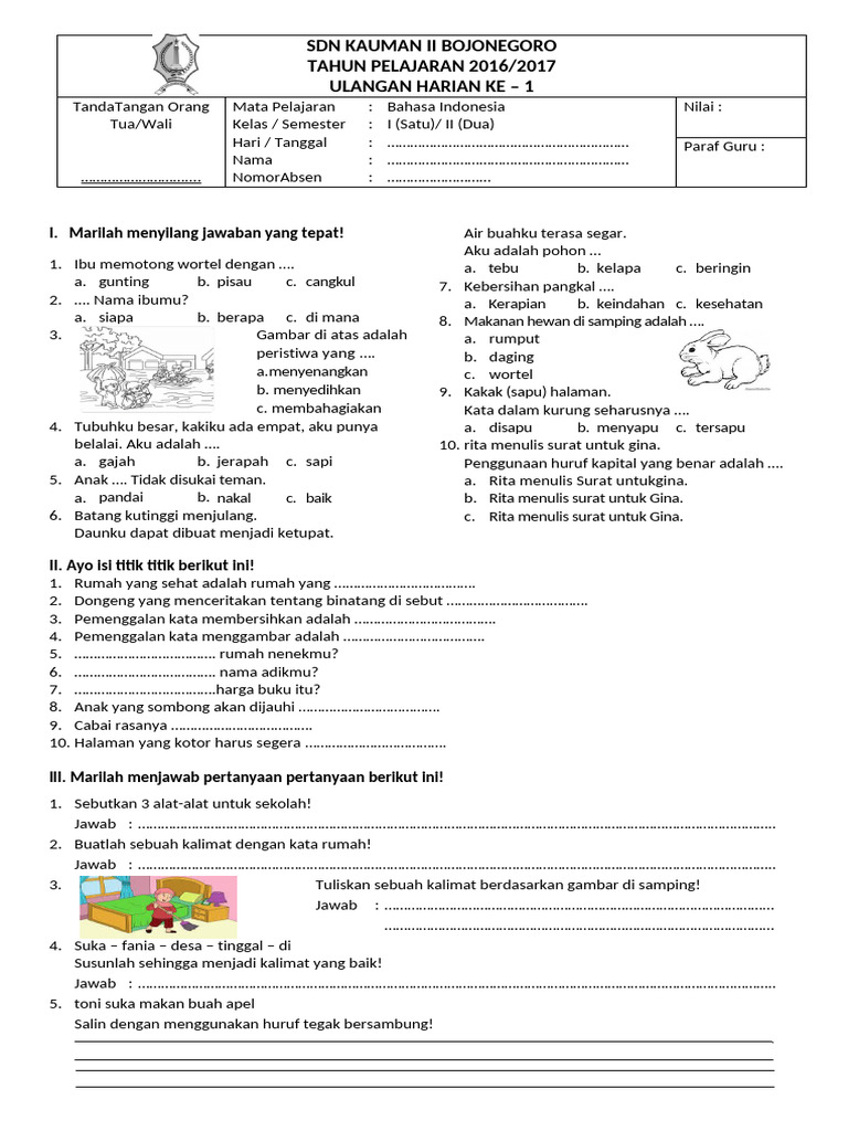 UH BIN 1 SMT 2 | PDF