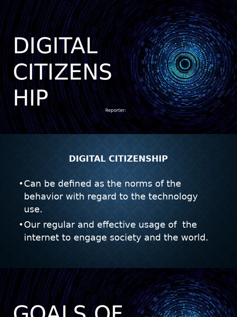 Understanding Digital Citizenship Principles | PDF