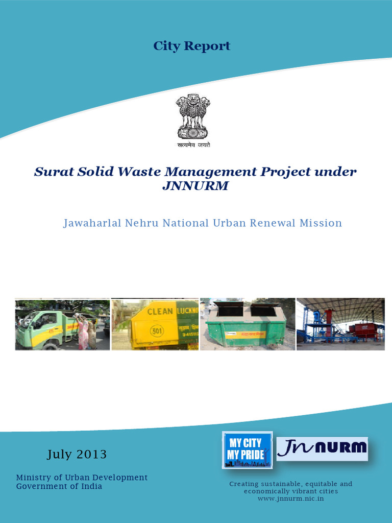 City Report On Surat SWM Project Under JNNURM | PDF | Waste Management ...