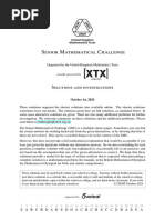 SMC 2024 Questions and Solutions-1 | PDF | Area | Perpendicular