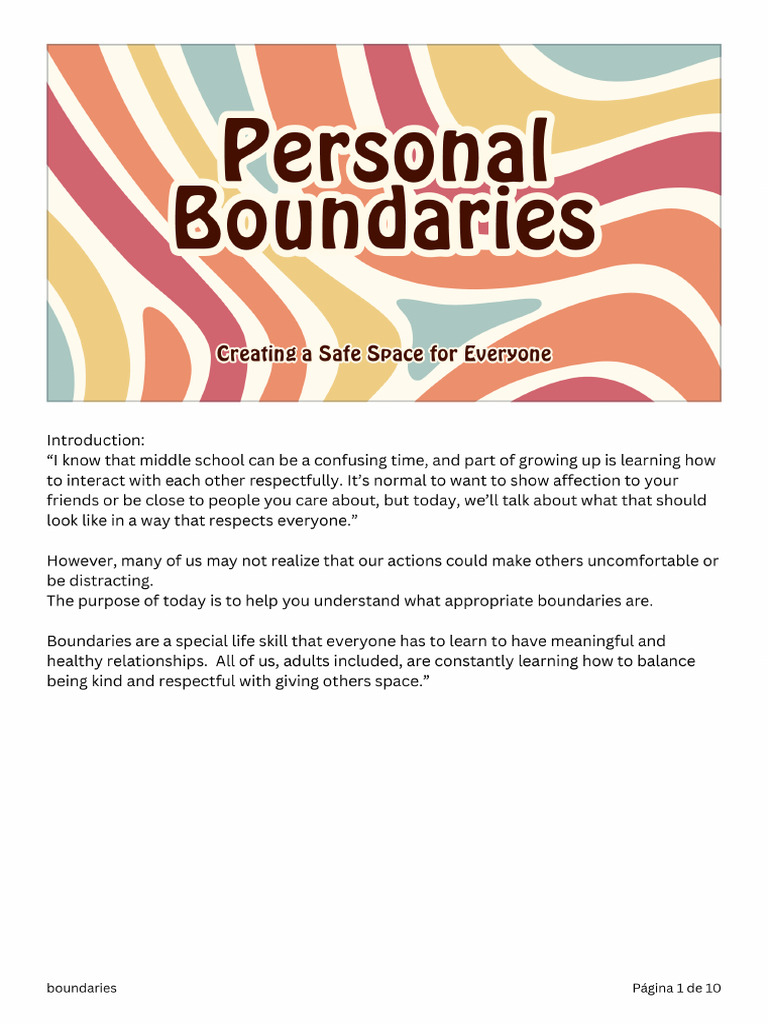 Boundaries | PDF
