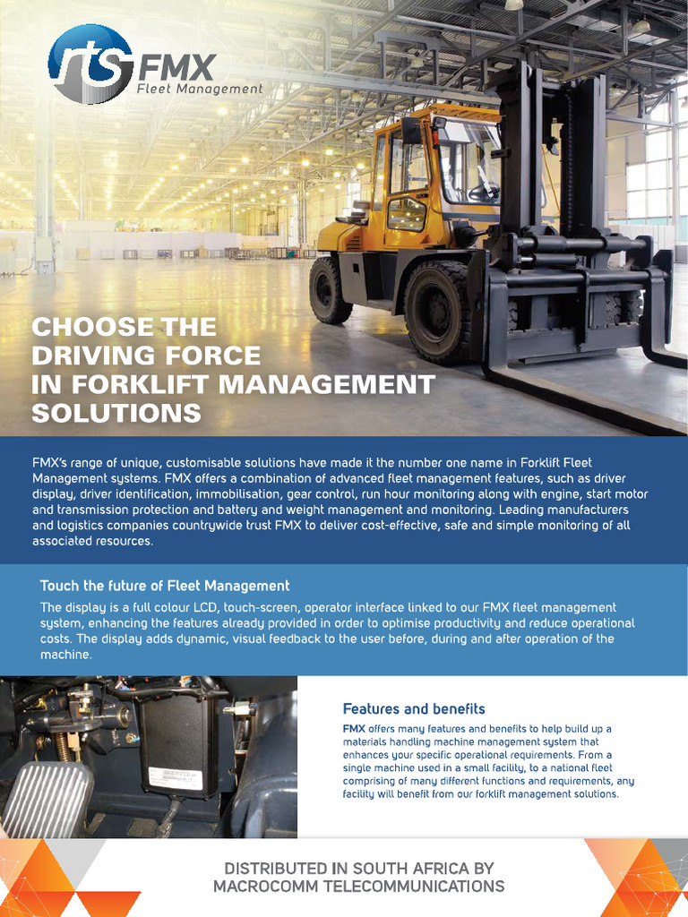 FMX Fleet Managemnet Brochure | PDF