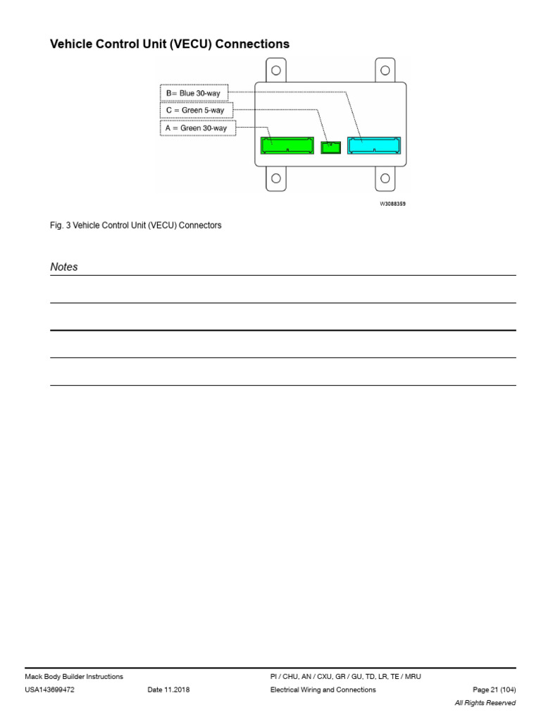 VolvoMack VECU-1 - 240308 - 111416 | PDF | Motor Vehicle | Mechanical ...