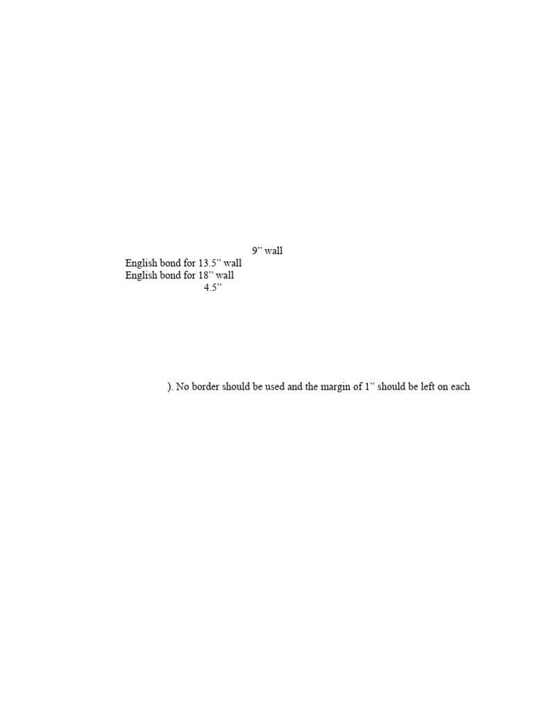 Assignment 1 - Brick Bond | PDF