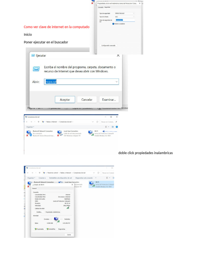 Cómo ver la clave de Wi-Fi en PC | PDF