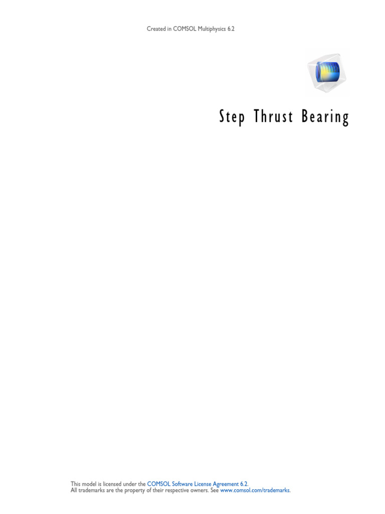Step Thrust Bearing Pressure Analysis | PDF | Bearing (Mechanical ...