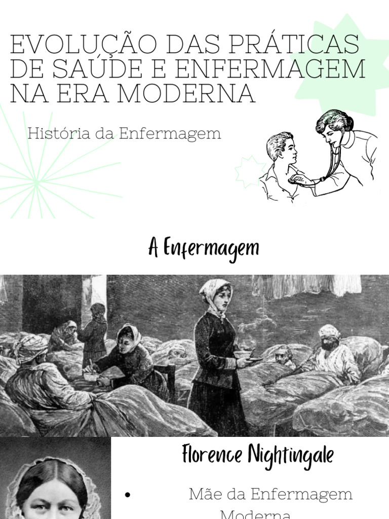 Evolução Das Praticas de Saúde e Enfermagem Na Era Moderna | PDF