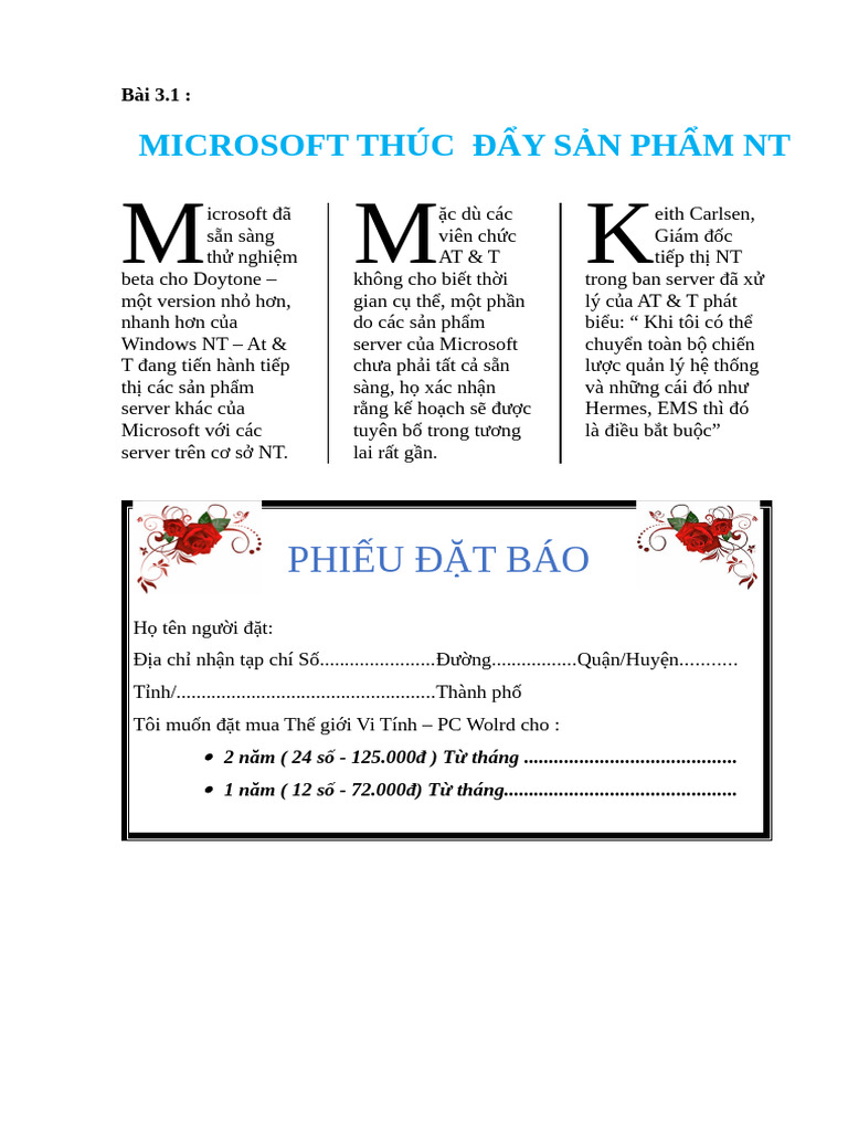 2307060038 - Lê Thị Hiền Dung - BT Word B3 | PDF