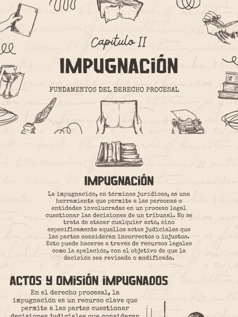 Impugnación en Derecho Procesal: Claves y Tipos | PDF | Apelación | Ley ...