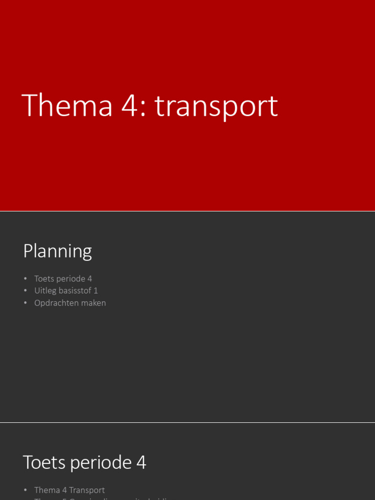 Presentatie H5 - Thema 4 | PDF