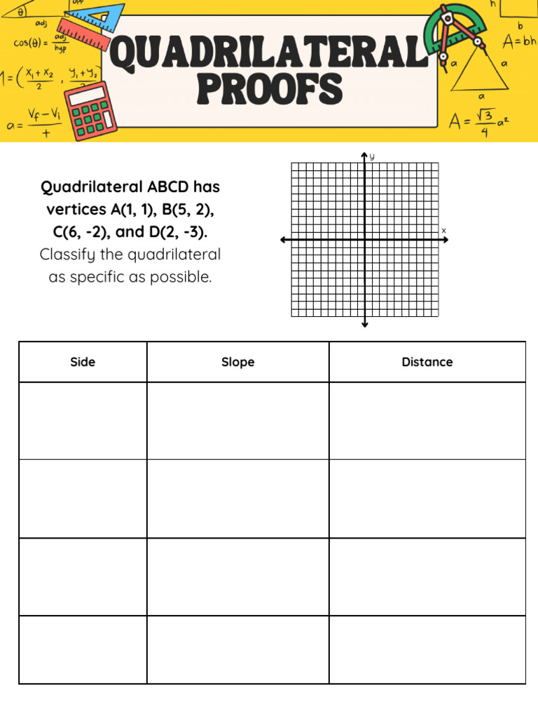 Quadrilateral Proofs | PDF