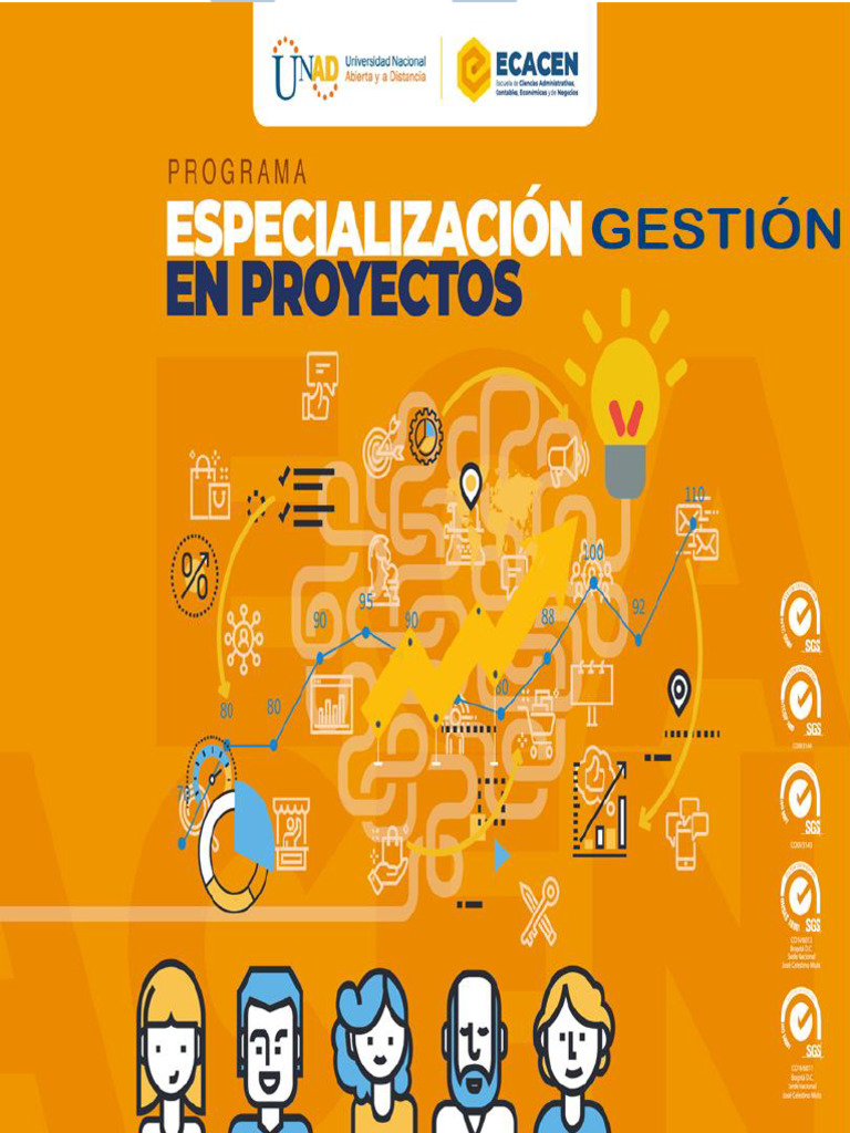 Especialización en Gestión de Proyectos UNAD | PDF | Plan de estudios ...