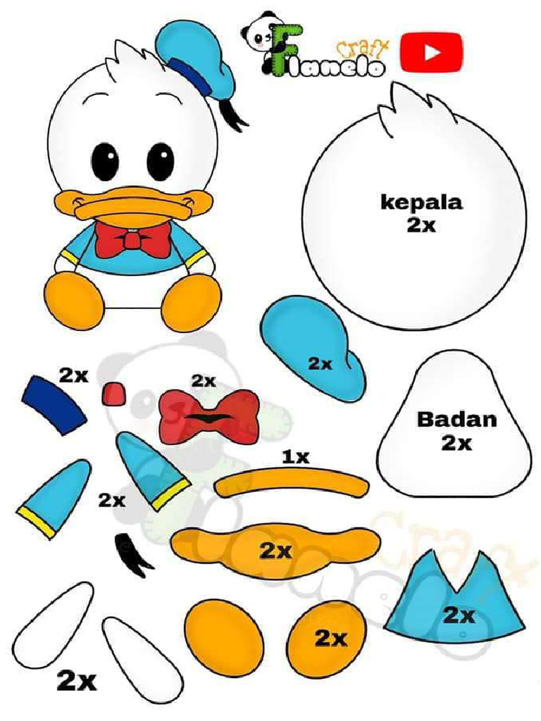 Donald - Flanelo - Craft | PDF