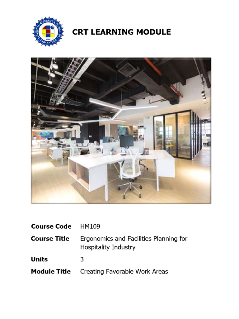 Module 4.1 Creating Noise Controlled Work Areas 1 | PDF | Sound | Acoustics