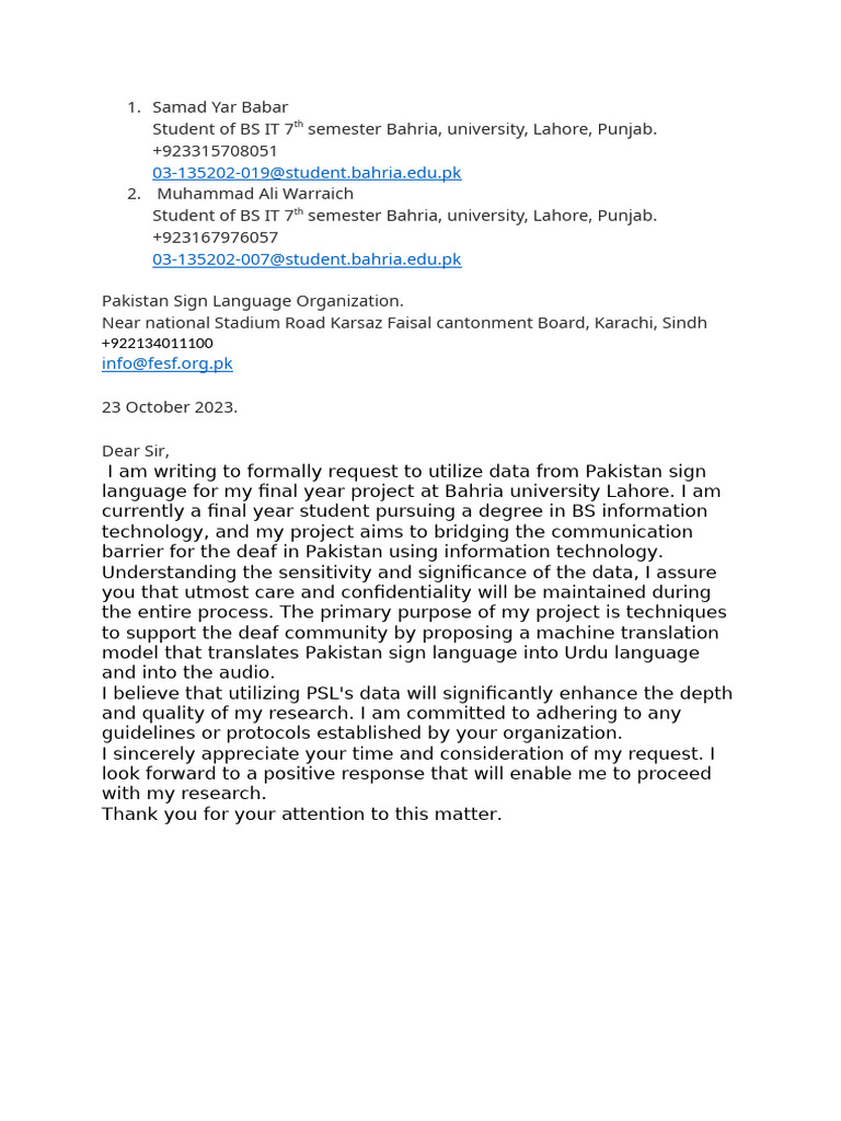 psl application | PDF