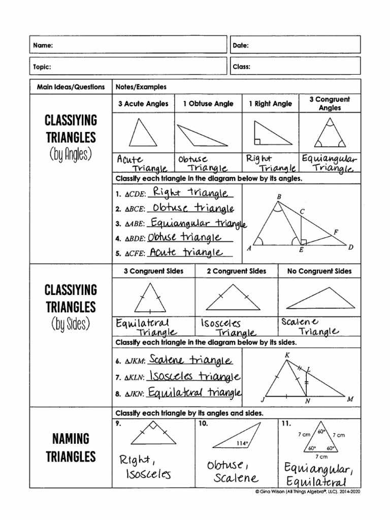 Triangle Properties & Angle Theorems | PDF
