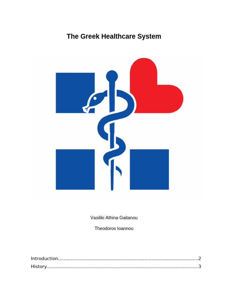 Overview of the Greek Healthcare System | PDF | Hospital | Health Care