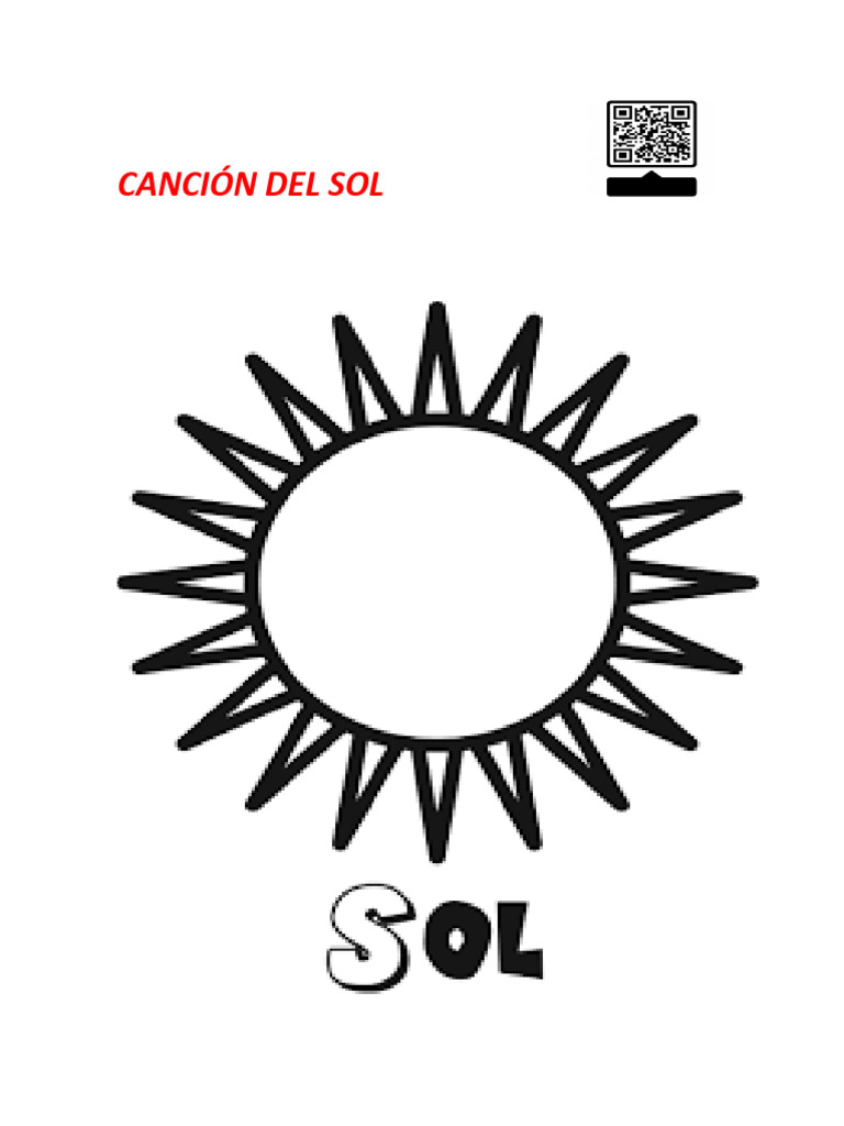 1-Canción el Sol | PDF