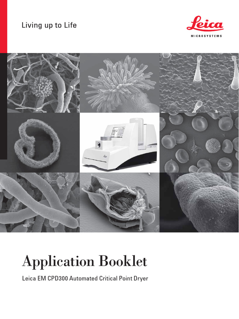 Leica Supercritical Drying Intro | PDF | Carbon Dioxide | Phase (Matter)