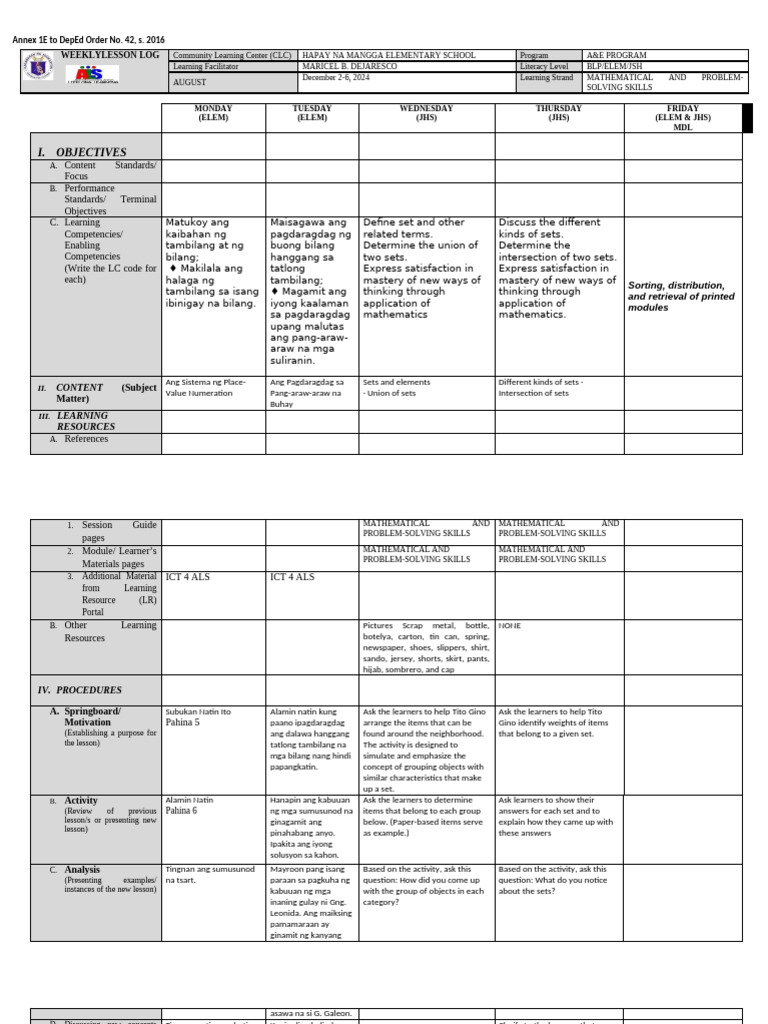 mathematical and problem-solving skills | PDF | Behavior Modification | Cognition