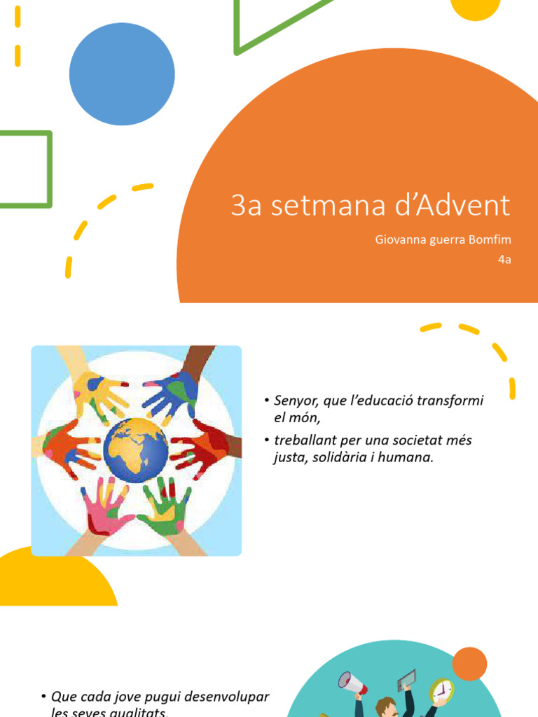 3a Setmana D'advent | PDF