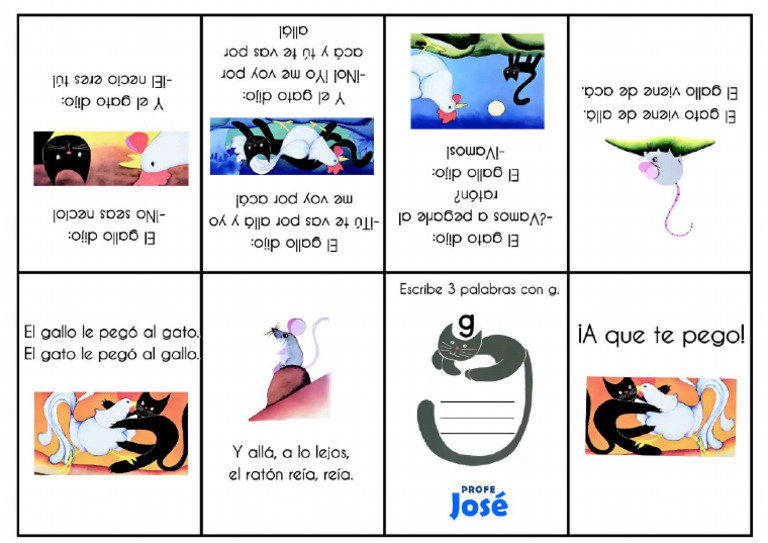 A Que Te Pego - Mini Cuento | PDF