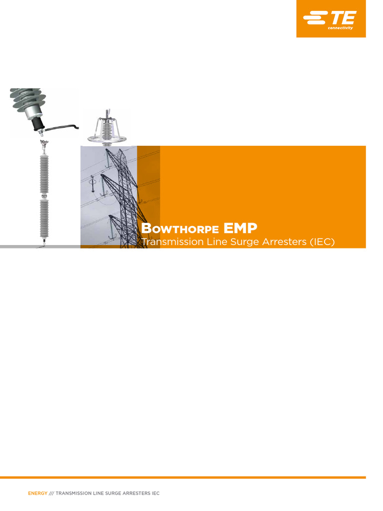 Pararrayo TLA 27kV-Tyco en | PDF | Electric Power Transmission | Insulator (Electricity)