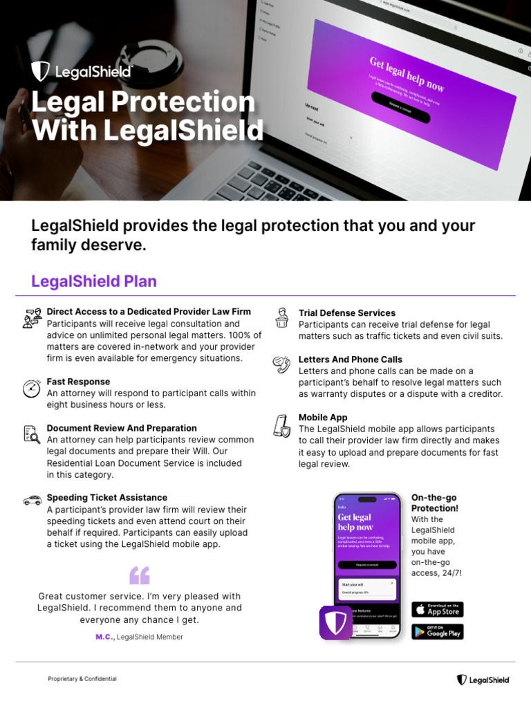 LegalShield: Comprehensive Legal Protection | PDF | Identity Theft ...