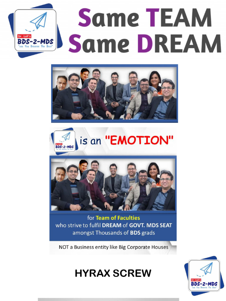 ORTHO Imp Images - DR Aman Sachdev - BDS2MDS | PDF