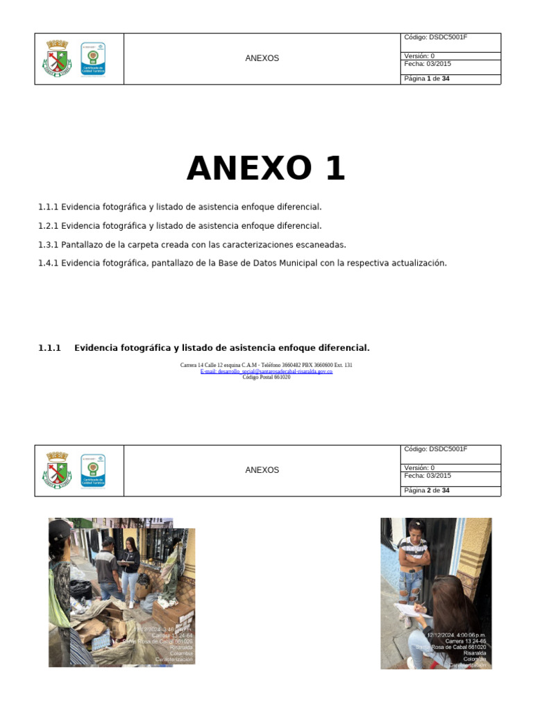 Formato Anexos | PDF | Informática | Telecomunicaciones