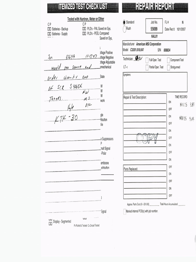 American MSI Corp C3201.010.047 | PDF