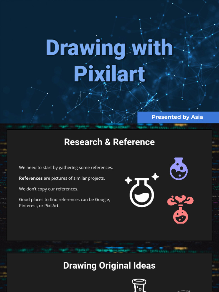 Drawing With Pixilart 1 Pdf Pixel Drawing