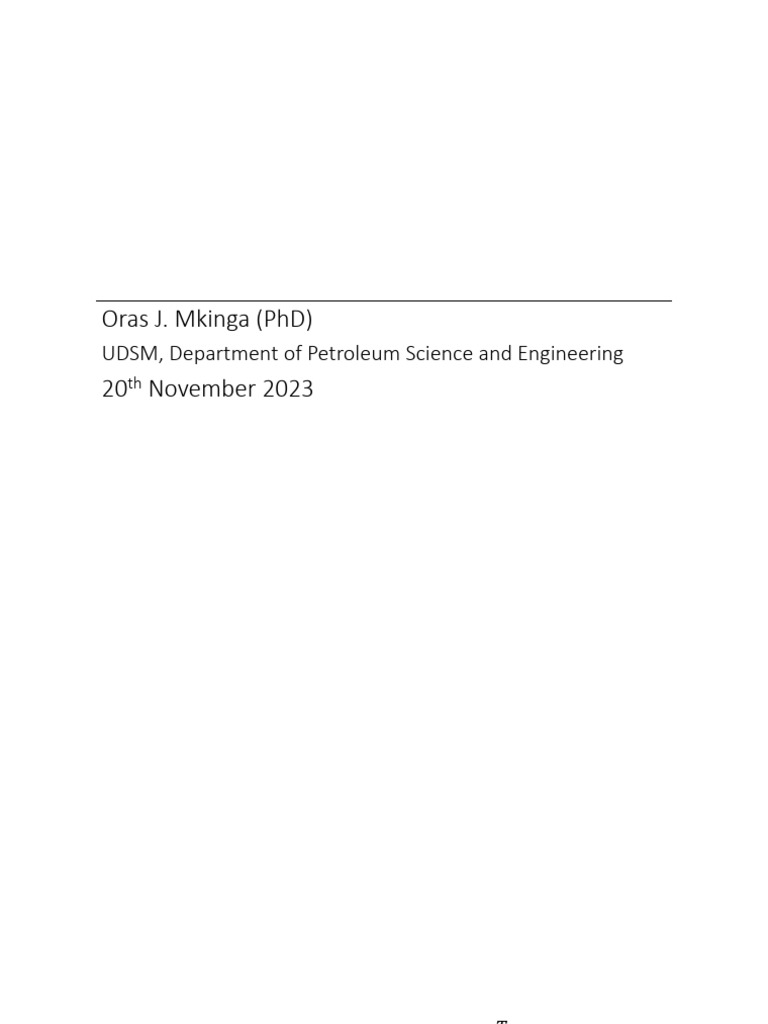 Oil Reservoirs and Phase Diagrams | PDF | Petroleum Reservoir | Phase ...