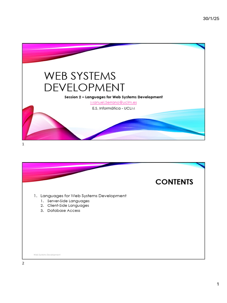 WSD-T2 | PDF | Dynamic Web Page | Databases