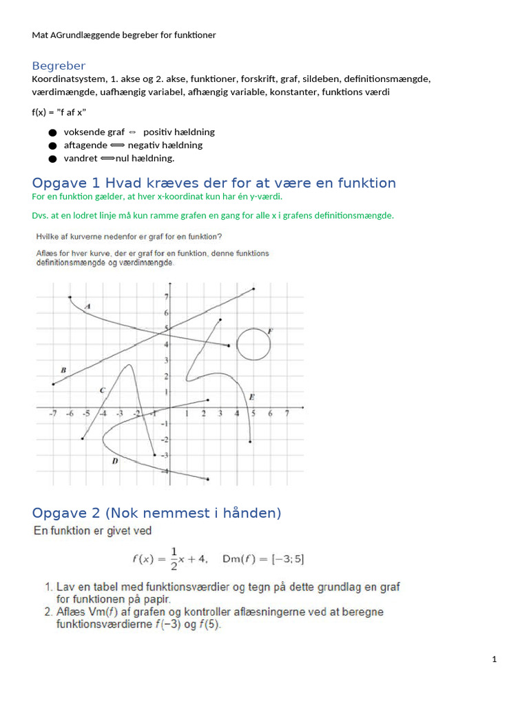 Ark 1 Funktioner | PDF