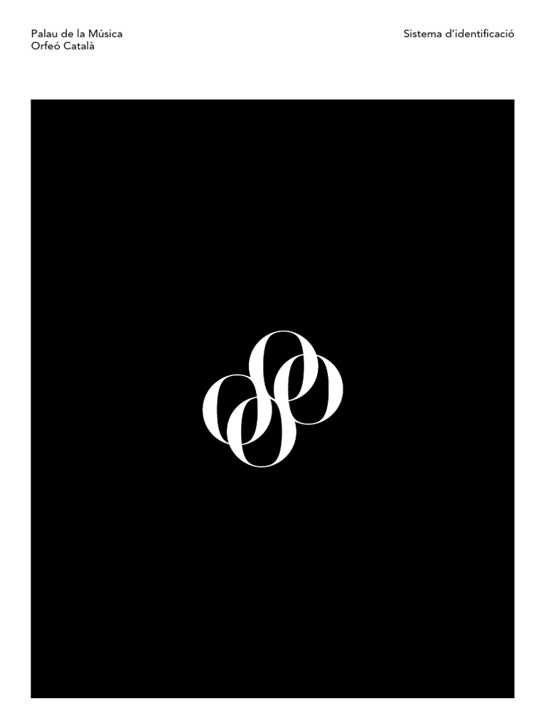 Manual D'aplicació Logo Palau de La Musica - Orfeo Catala | PDF