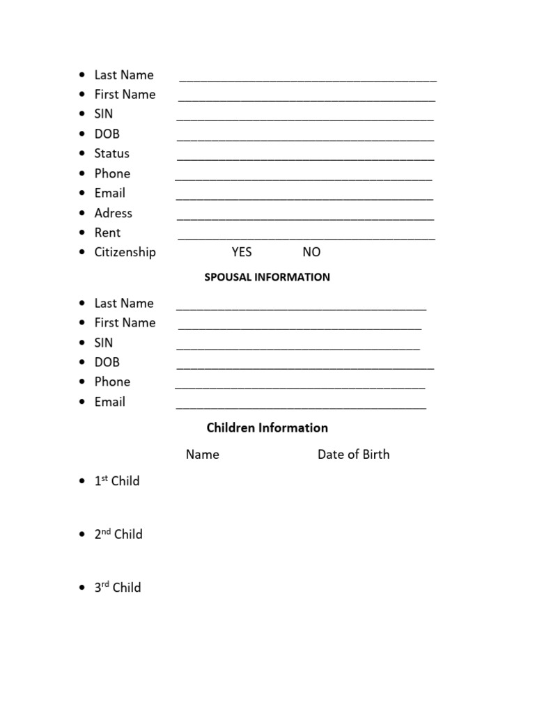 Person Info | PDF