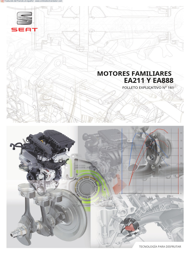 161 Motores EA211 y EA888 | PDF | Pistón | Inyección de combustible