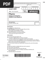 AQA A-Level Physics Paper 1 Predictions 2025 | PDF | Physical ...