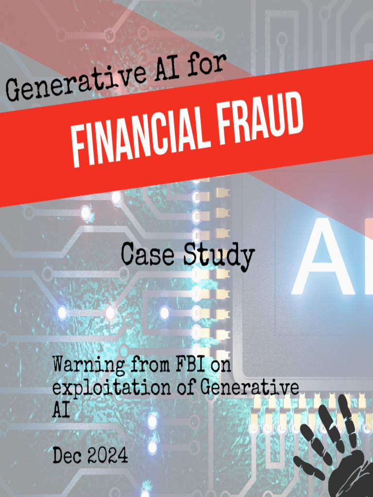 Financial Fraud With Generative AI | PDF