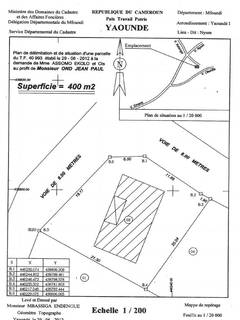 Plan de Localisation | PDF