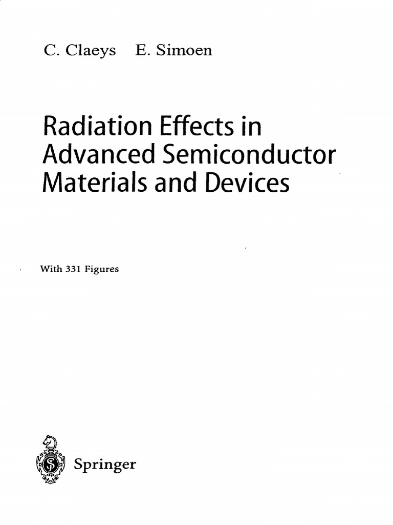 Radiation Effects in Semiconductor Devices | PDF | Gallium Arsenide ...