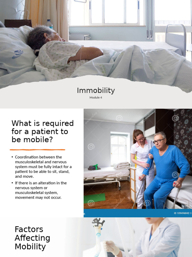 Factors Influencing Patient Mobility | PDF | Anatomical Terms Of Motion ...