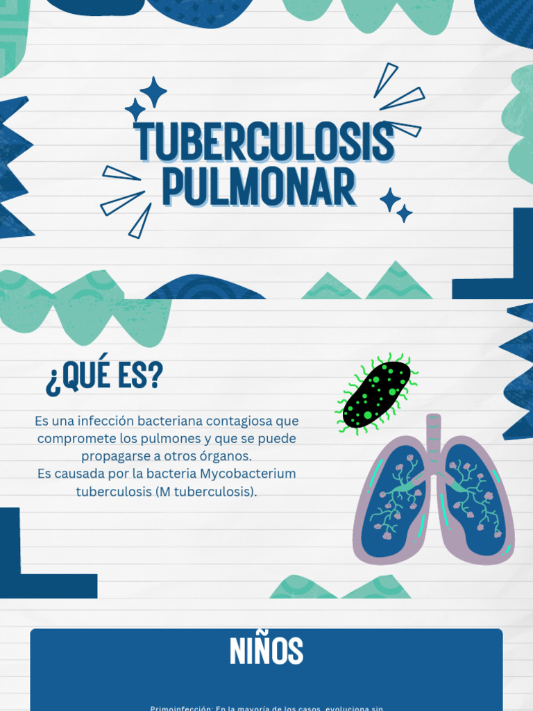 Exposición TB Pulmonar | PDF | Tuberculosis | Medicina CLINICA
