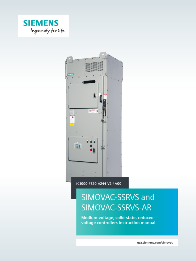 Simovac-Ssrv Im en | PDF | Relay | Fuse (Electrical)